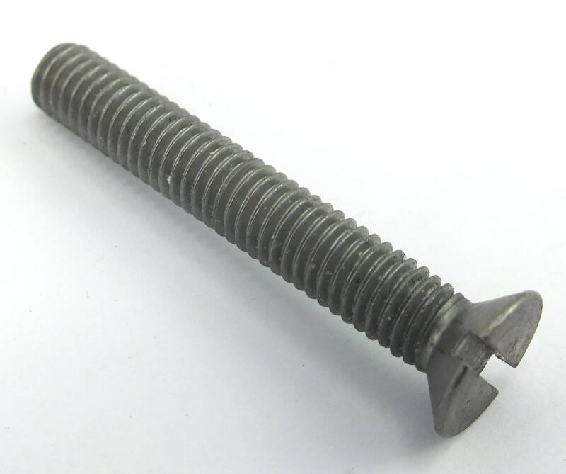 500 St. M6 x 40 mm Senkschraube Schlitz DIN 963 blank 4.8 Lagerauflös, 24,56