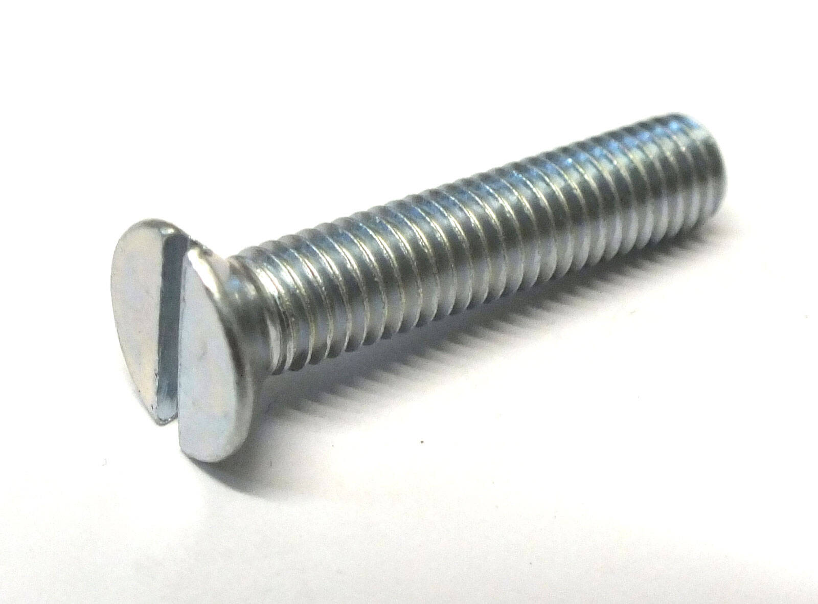 500 St. M5 x 25 mm Senkschraube Schlitz DIN 963 verzinkt Lagerauflösu ...